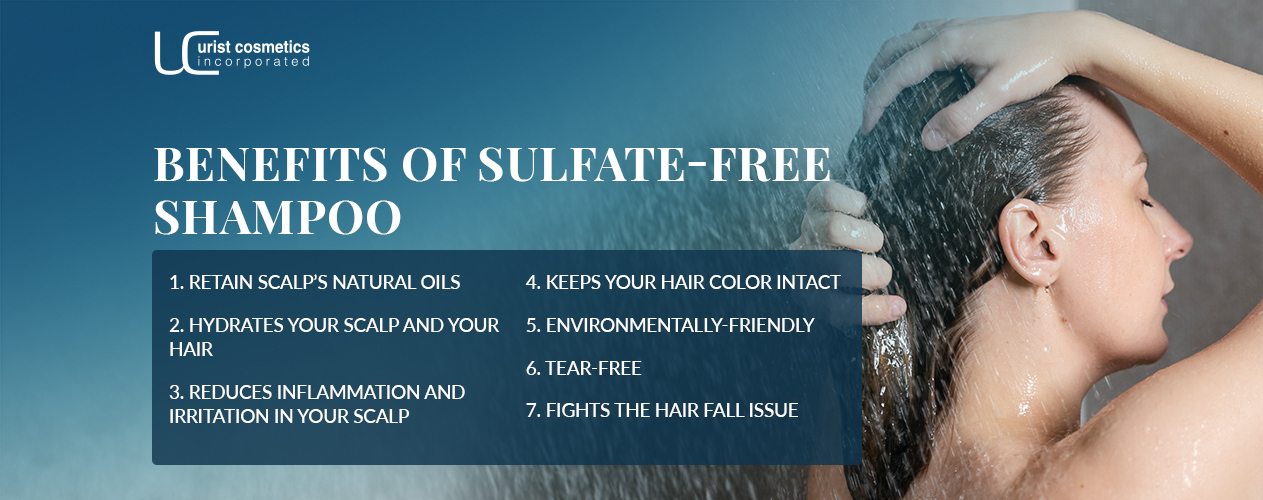 Top 7 Benefits of Sulfate-Free Shampoo by Urist Cosmetics